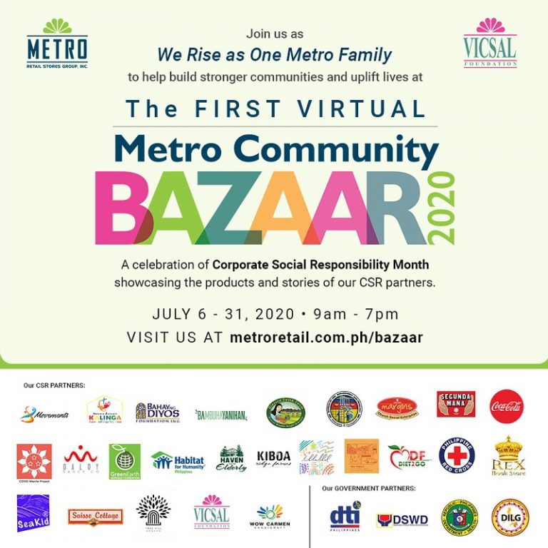 Metro Retail Stores Launches First-Ever Virtual Community Bazaar This ...