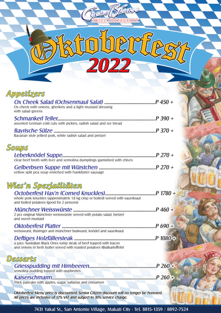 GUIDE: Where to Celebrate Oktoberfest in Manila This 2022 | Philippine ...