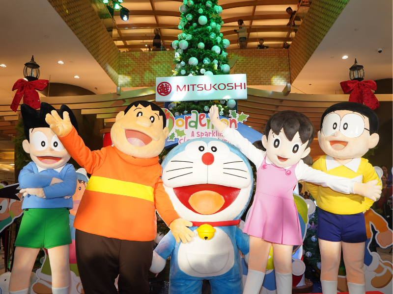MITSUKOSHI BGC Welcomes the Holidays with “Doraemon: A Sparkling ...