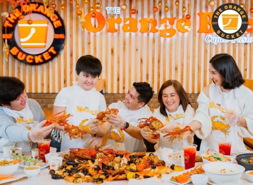 The Orange Bucket in Pasay: Cajun Seafood Fusion Restaurant ...