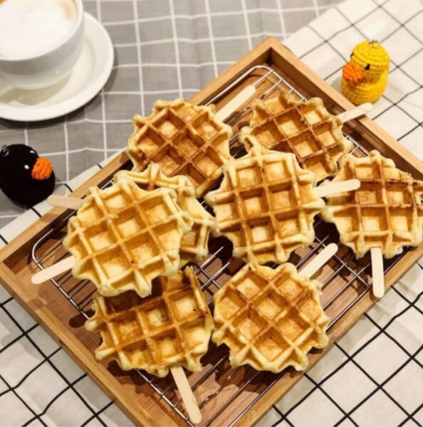 Waffle Waffee in Makati: From Sweet to Okonomiyaki-Style Waffles ...