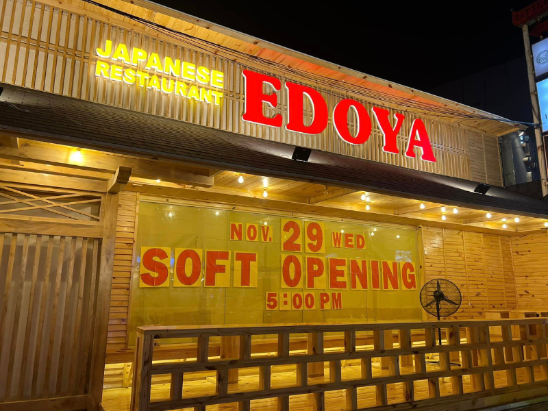 NEW RESTAURANT ALERT: Edoya at Little Tokyo, Makati | Philippine Primer