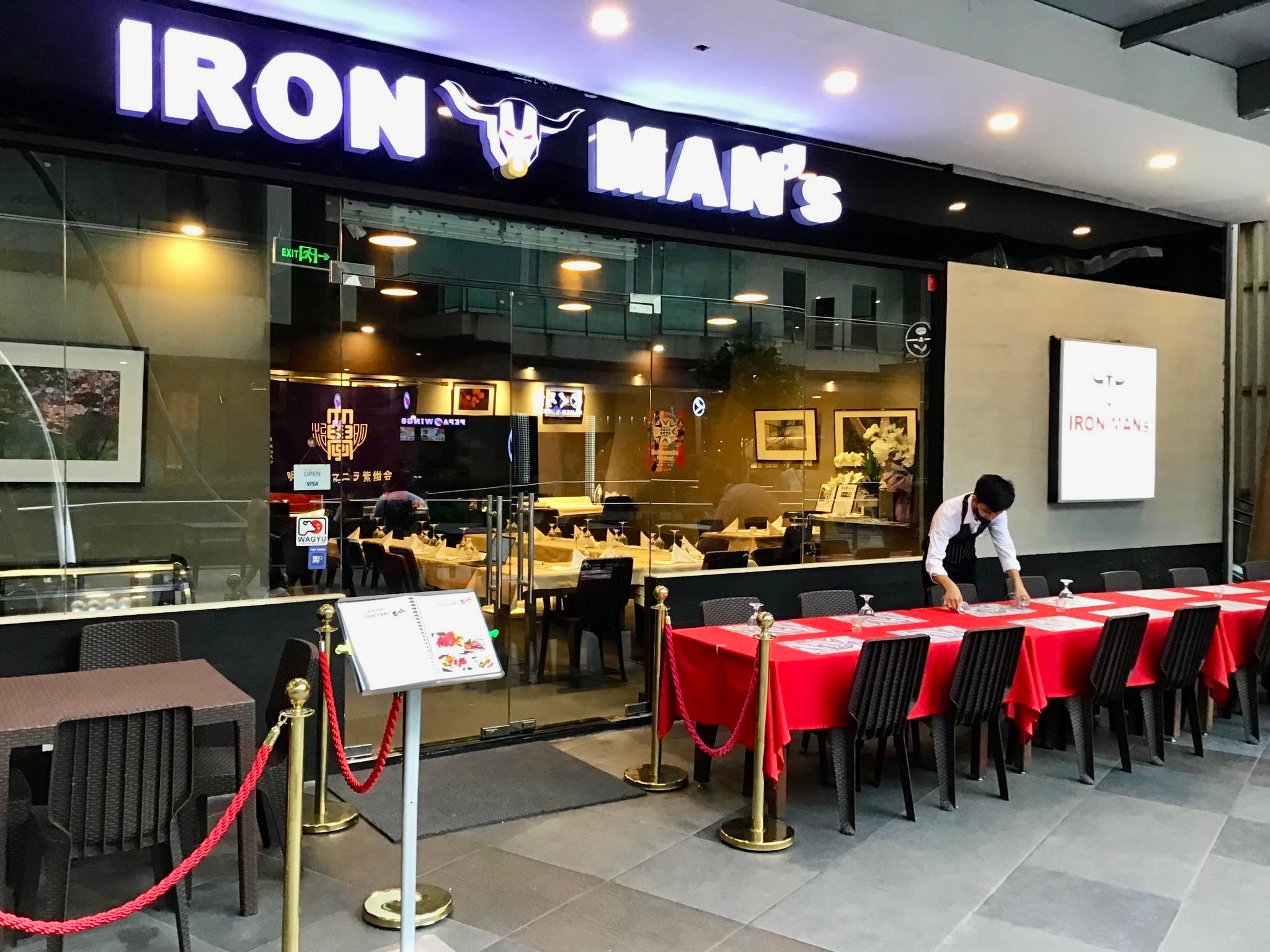 IRONMAN’s Steak House in Makati: Premium Wagyu and Japanese Dishes ...