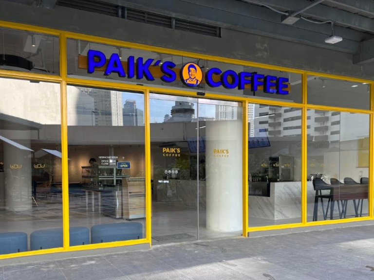 Paik’s Coffee and Bakery in Makati: A Relaxing Spot for Light Treats ...