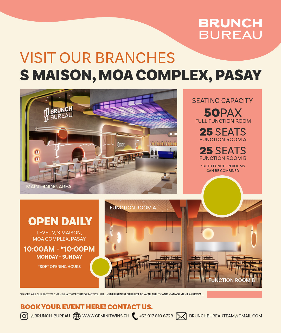 Brunch Bureau in Makati: Your Favorite Brunch Spot in the Metro ...