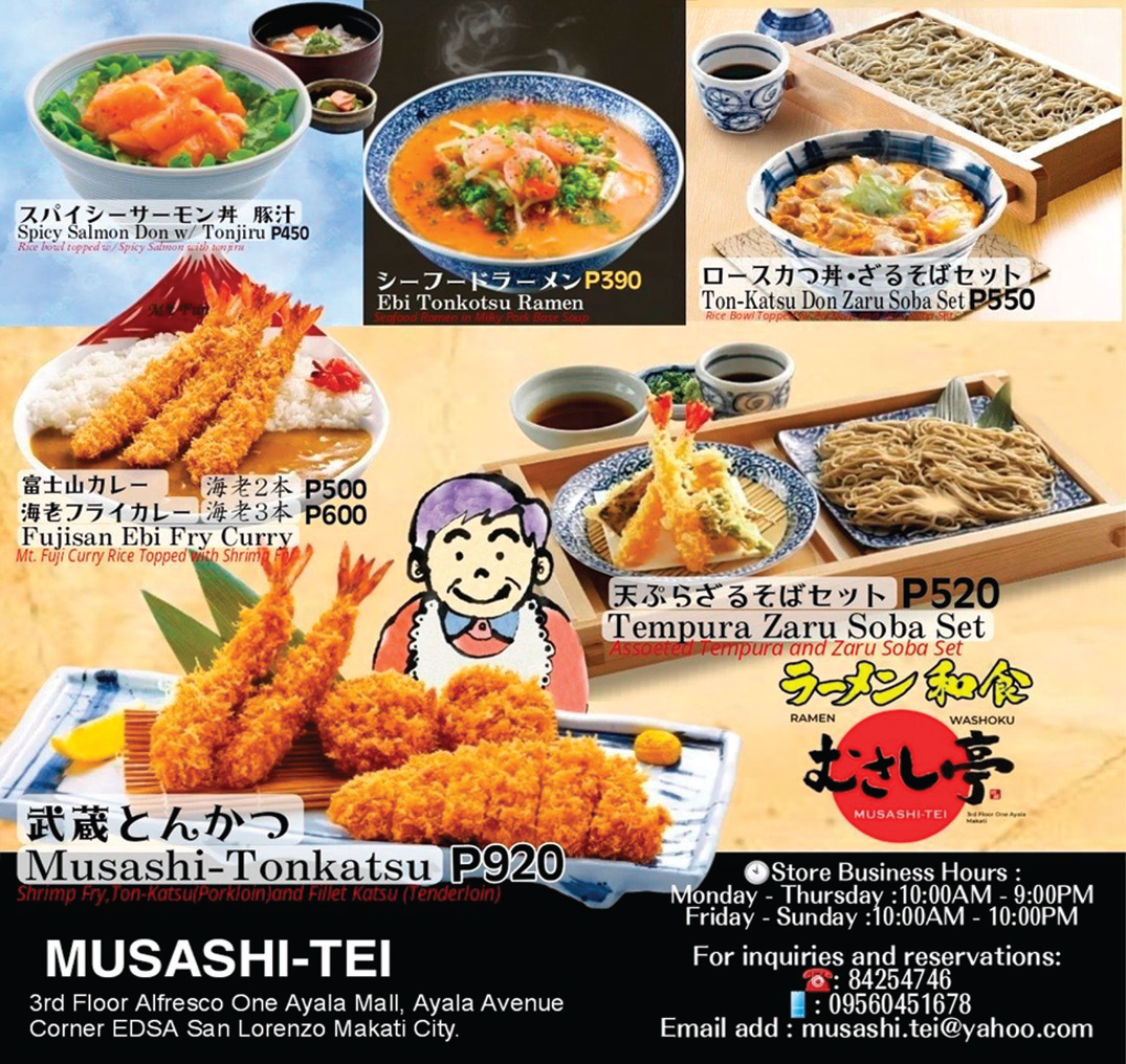 Washoku Musashi-Tei in Makati: Your Go-to Place for Tonkatsu and Ramen ...