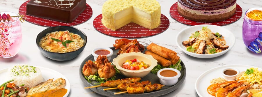 Secret Recipe in Makati: Asian Flavors, Delectable Cakes, and ...