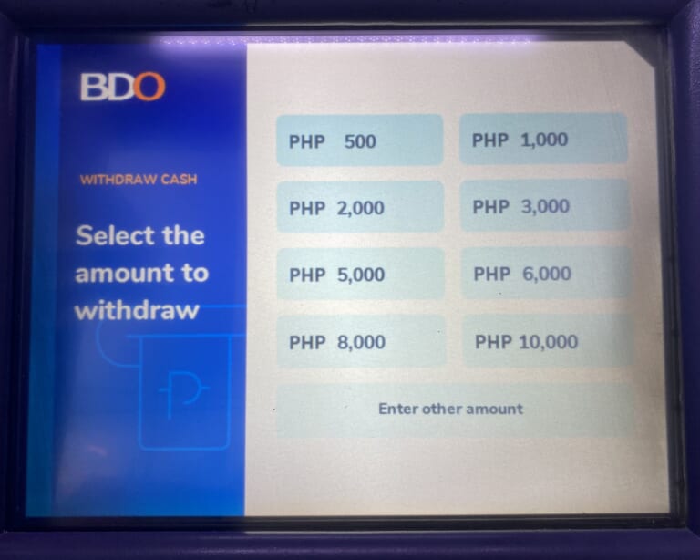 A Traveller’s Guide to Using the ATM in the Philippines | Philippine Primer
