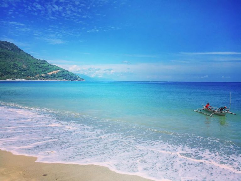 Sunset at Aninuan Beach: Total Relaxation on a Secluded Beach ...