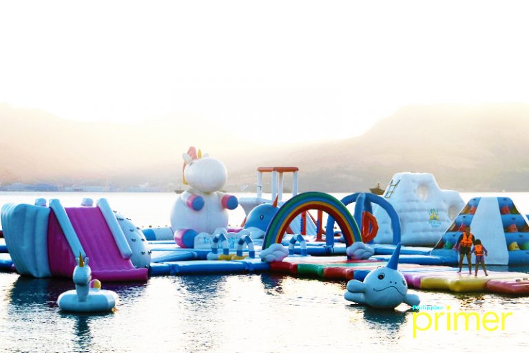 Inflatable Island in Subic Adds New Attractions and Obstacles ...