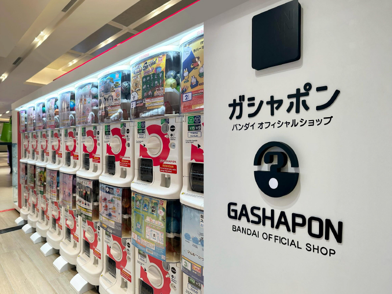 Gashapon Bandai Official Shop in BGC: A Toy Collector’s Haven ...