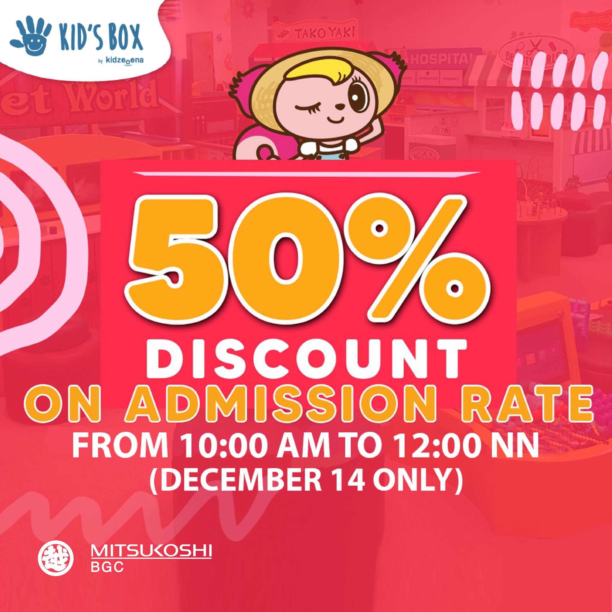 NOW OPEN: Kids Box by Kidzoona in Mitsukoshi BGC | Philippine Primer